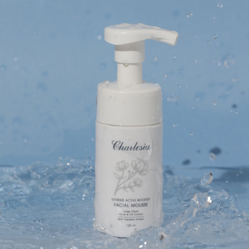 Charlesia Extreme Active Booster Facial Mousse (โฟมล้างหน้า ชาร์ลีเซีย ...