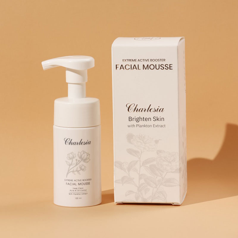 Charlesia Extreme Active Booster Facial Mousse (โฟมล้างหน้า ชาร์ลีเซีย ...